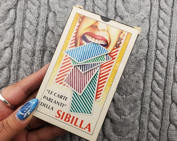 Le Carte Parlanti Della Sibilla by Amerigo Folchi, 52 Card Oracle Deck ...