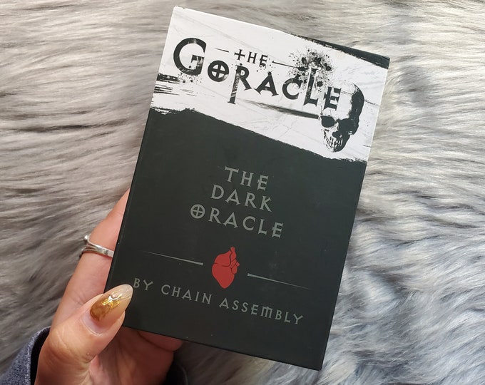 The Goracle the Dark Oracle by Chain Assembly, 49 Card Tarot Deck With ...