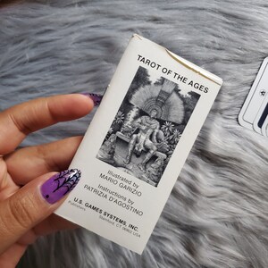 Tarot of the Ages by Mario Garizio, 78 Card Tarot Deck With Little ...