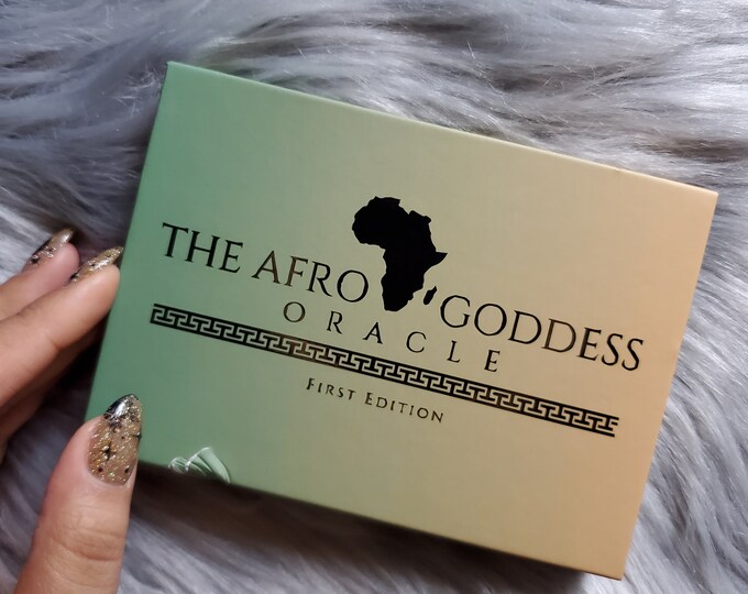 The Afro Goddess Oracle First Edition by Andrea Furtick, 37 Card Deck ...