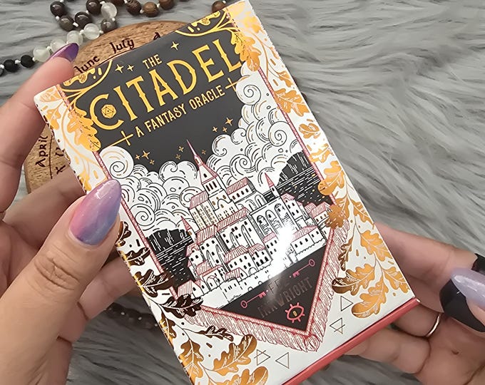 The Citadel Oracle A Fantasy Oracle by Fez Inkwright, 60 Card Deck With ...