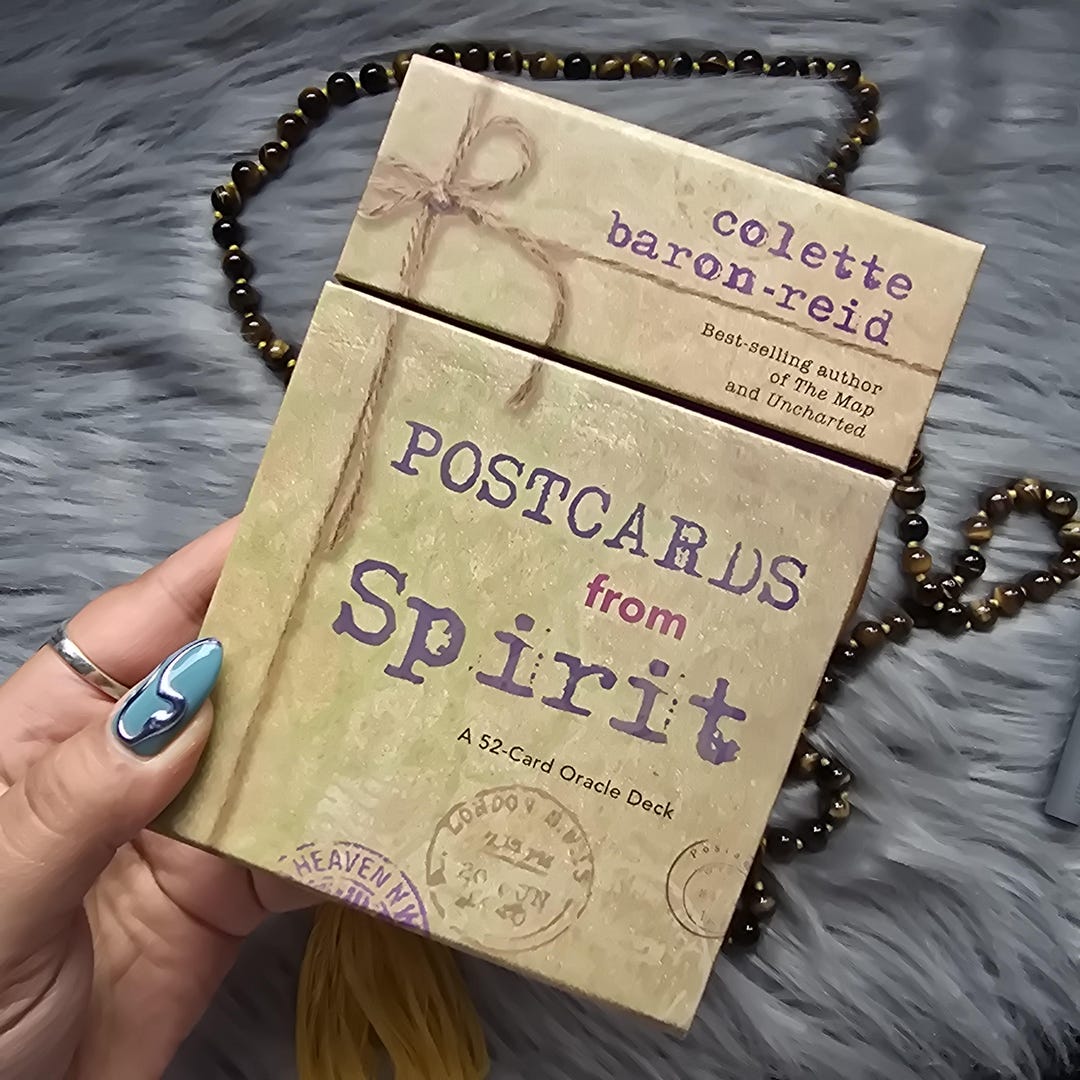 Postcards From Spirit Oracle by Colette Baron-reid, 52 Card Deck With ...