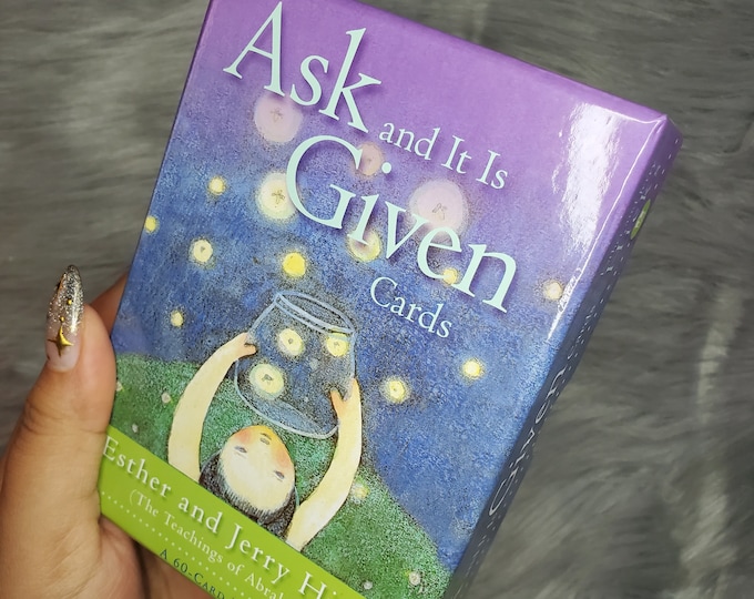 Ask and It is Given Cards by Esther and Jerry Hicks, 60 Card Deck With ...