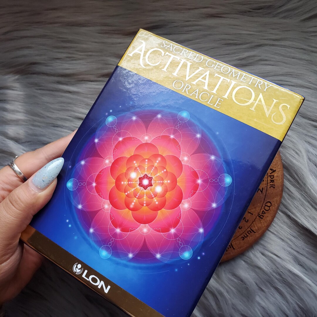 Sacred Geometry Activations Oracle by Lon, 44 Card Tarot Deck With ...