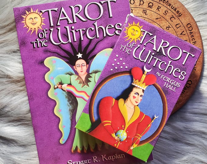 Tarot of the Witches by Fergus Hall, 78 Card Tarot Deck With Companion ...