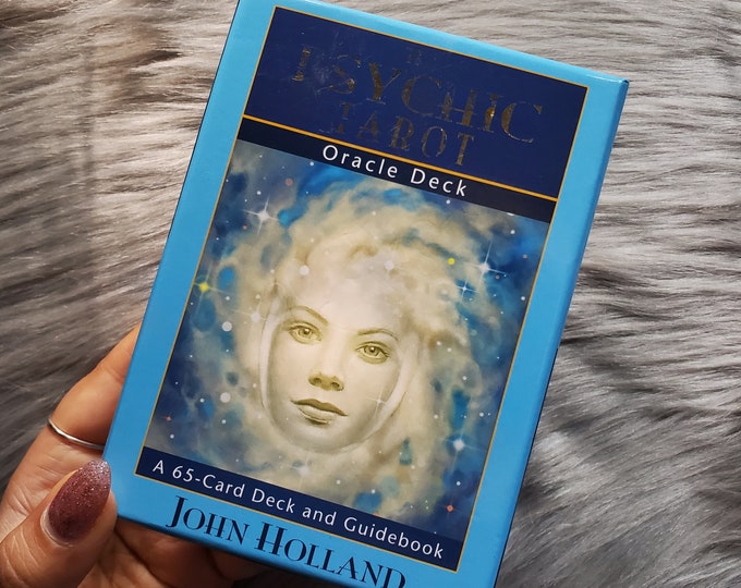 The Psychic Tarot Oracle Deck By John Holland 65 Card Tarot Deck With Companion Guidebook And