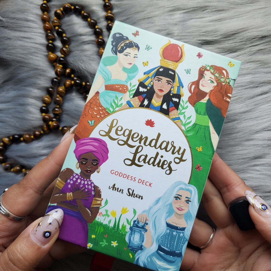 Legendary Ladies Goddess Deck by Ann Shen, 58 Card Deck With Companion ...