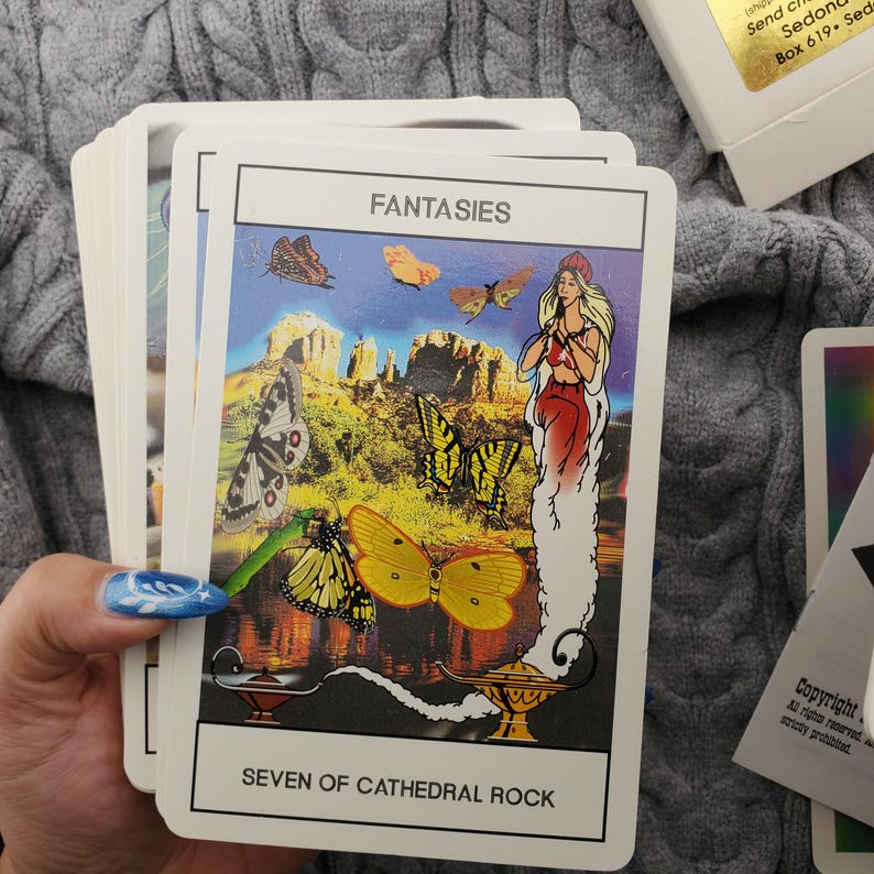 Vortex Tarot by Bryan Richards, 78 Card Tarot Deck With Little White ...