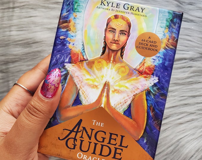 The Angel Guide Oracle by Kyle Gray, 44 Card Deck With Companion ...