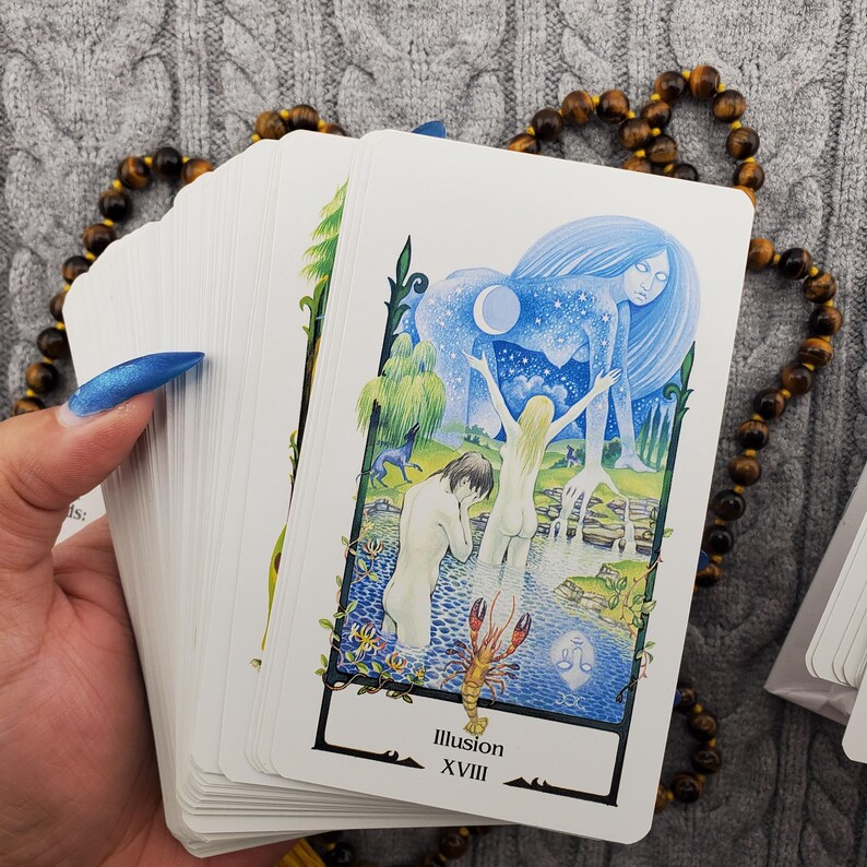 Tarot of the Old Path by Howard Rodway, 78 Card Tarot Deck With Little ...