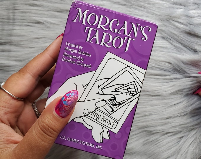 Morgan's Tarot by Morgan Robbins, 88 Card Tarot Deck With Little White ...