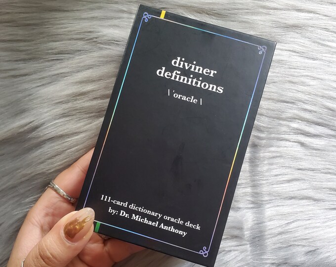 Diviner Definitions by Dr. Michael Anthony, 111 Card Deck With ...