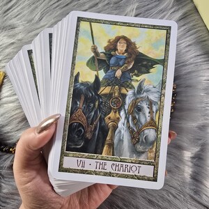 The Druid Craft Tarot Deck by Philip and Stephanie Carr-gomm, 78 Card ...