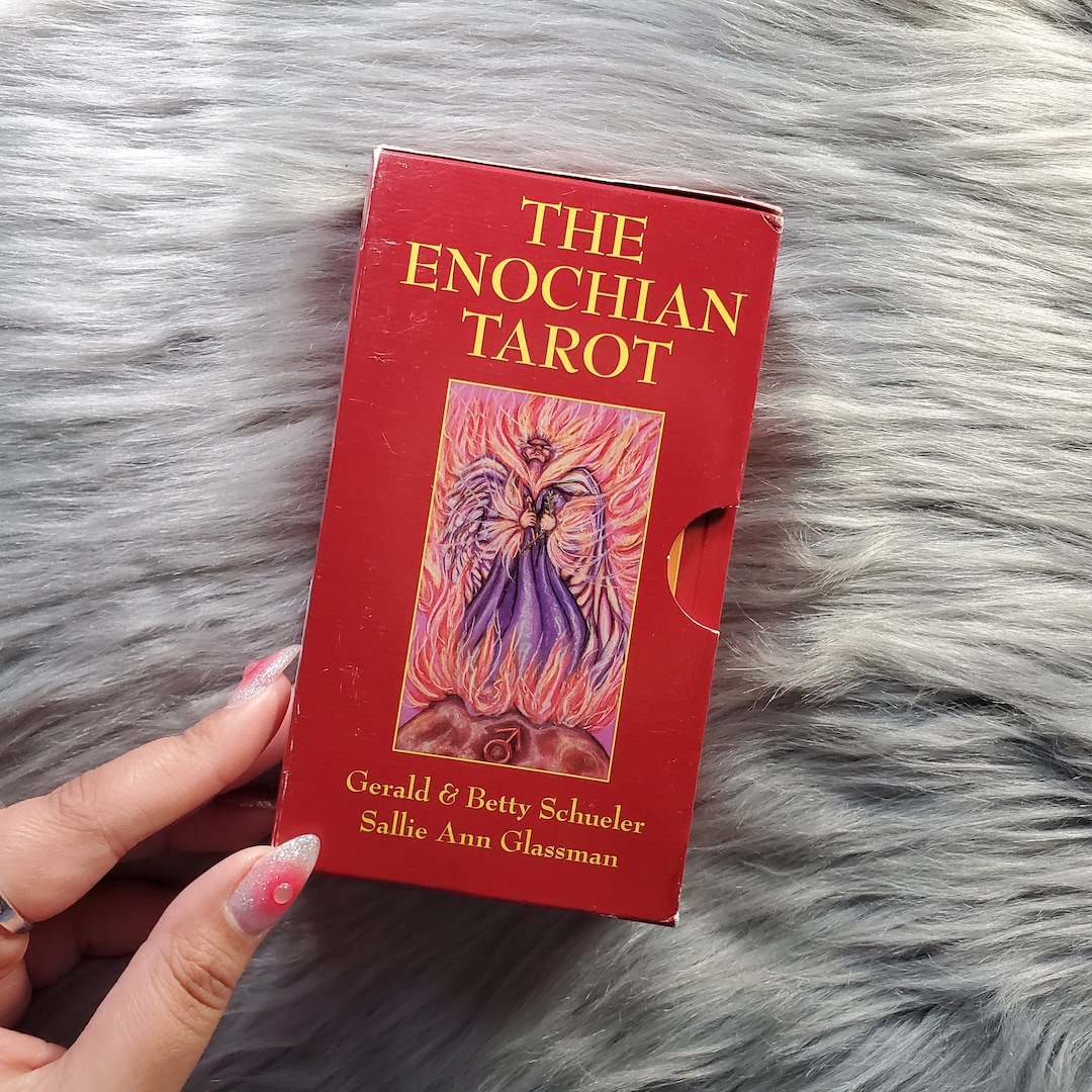 The Enochian Tarot by Gerald & Betty Schueler Sallie Ann Glassman, 86 ...