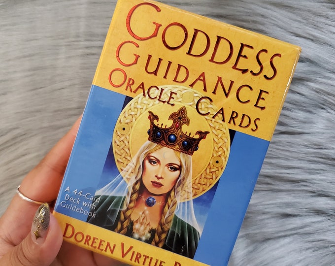 Goddess Guidance Oracle Cards by Doreen Virtue, Ph.d., 44 Card Deck ...