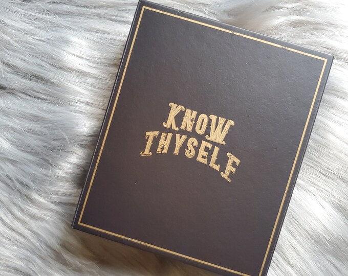 Two- Penny Oracle, Know Thyself, 49 Card Deck With Companion Guidebook ...