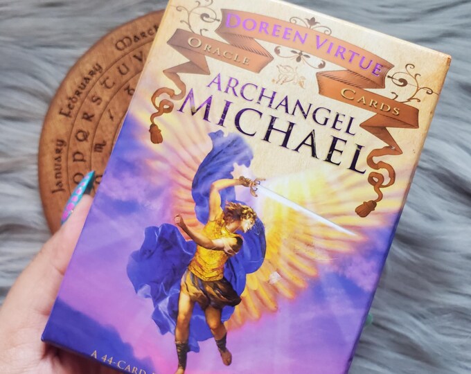 Archangel Michael Oracle Cards by Doreen Virtue, 44 Card Deck With ...