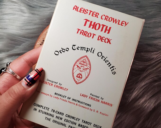 Aleister Crowley Thoth Tarot Deck Ordo Templi Orientis, 78 Card Tarot ...