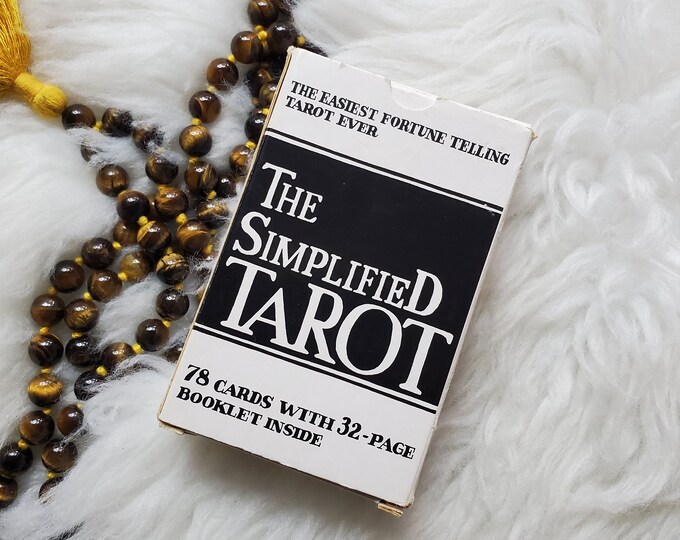 The Simplified Tarot by U S Games Systems, 78 Card Tarot Deck With ...