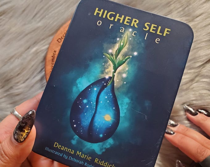Higher Self Oracle by Deanna Marie Riddick, 45 Card Deck With Companion ...