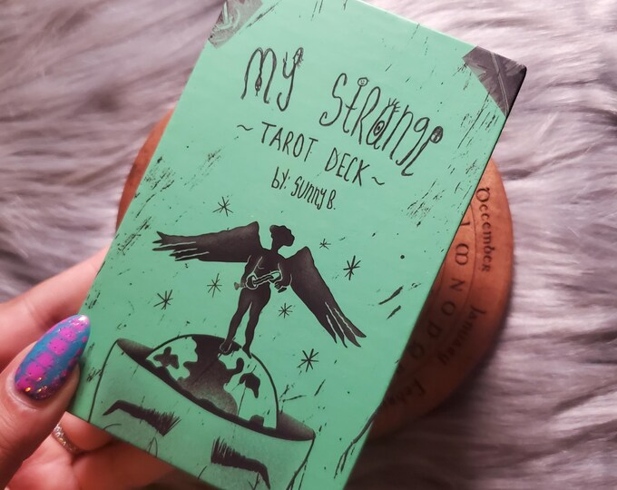 My Strange Tarot Deck by Sunny B., 80 Card Tarot Deck With Companion ...