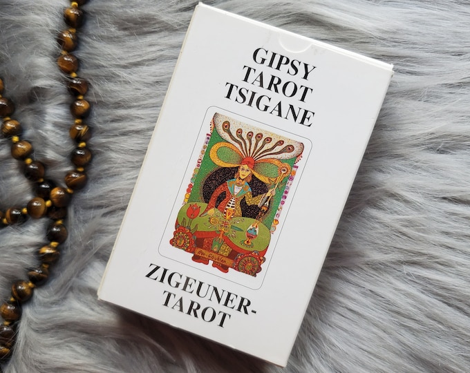 Zigeuner Tarot Gipsy Tarot Tsigane by Walter Wegmuller, 78 card tarot ...