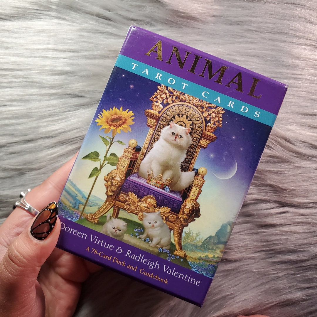 Animal Tarot Cards by Doreen Virtue & Radleigh Valentine, 78 Card Tarot ...