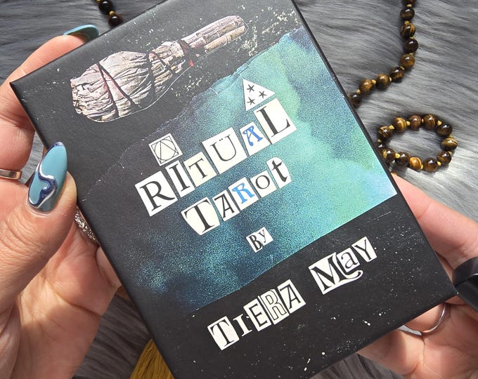 Ritual Tarot by Tierra May, 78 Card Tarot Deck With Companion Guidebook ...