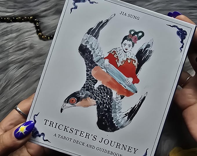 Trickster's Journey by Jia Sung, 78 Card Tarot Deck With Companion ...