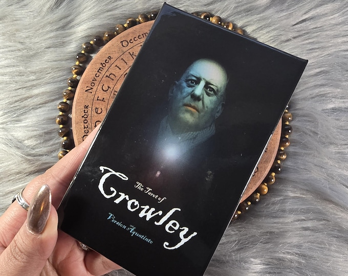 The Tarot of Crowley Version Aquatinte by Christoph James, 78 Card ...