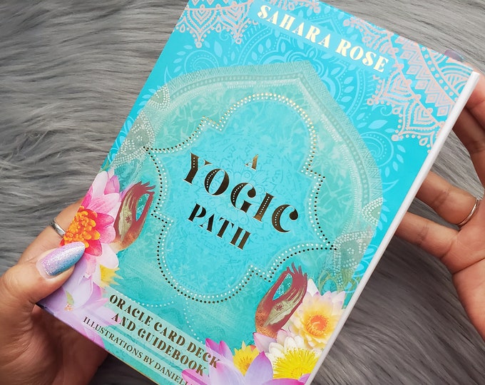 A Yogic Path Oracle Card Deck and Guidebook by Sahara Rose, 54 Card Deck With Companion ...