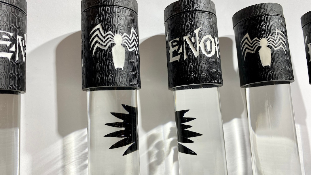 Venom Symbiote Laboratory Capsule, Real Life Venom Vial Life Foundation ...