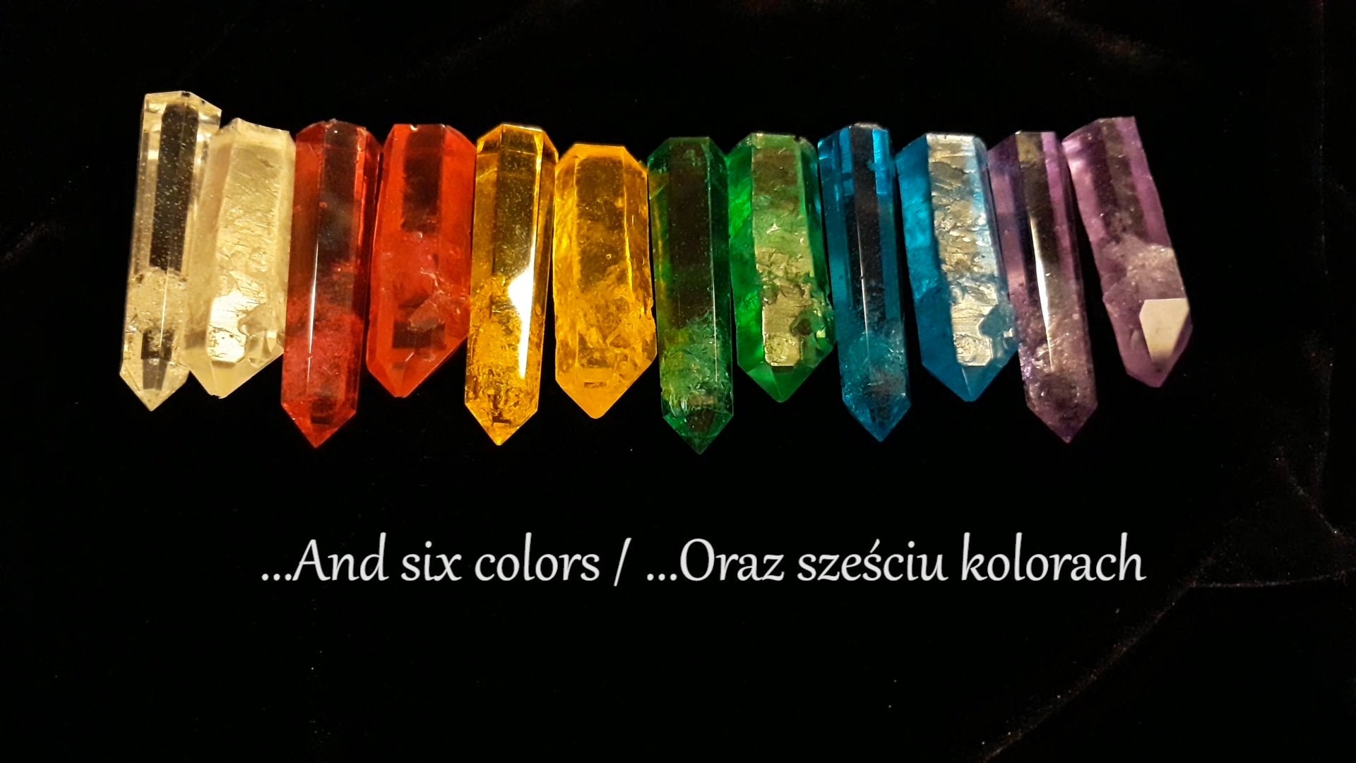 Star Wars Lightsaber Kyber Crystal 100 % Handcrafted Glowing | Etsy