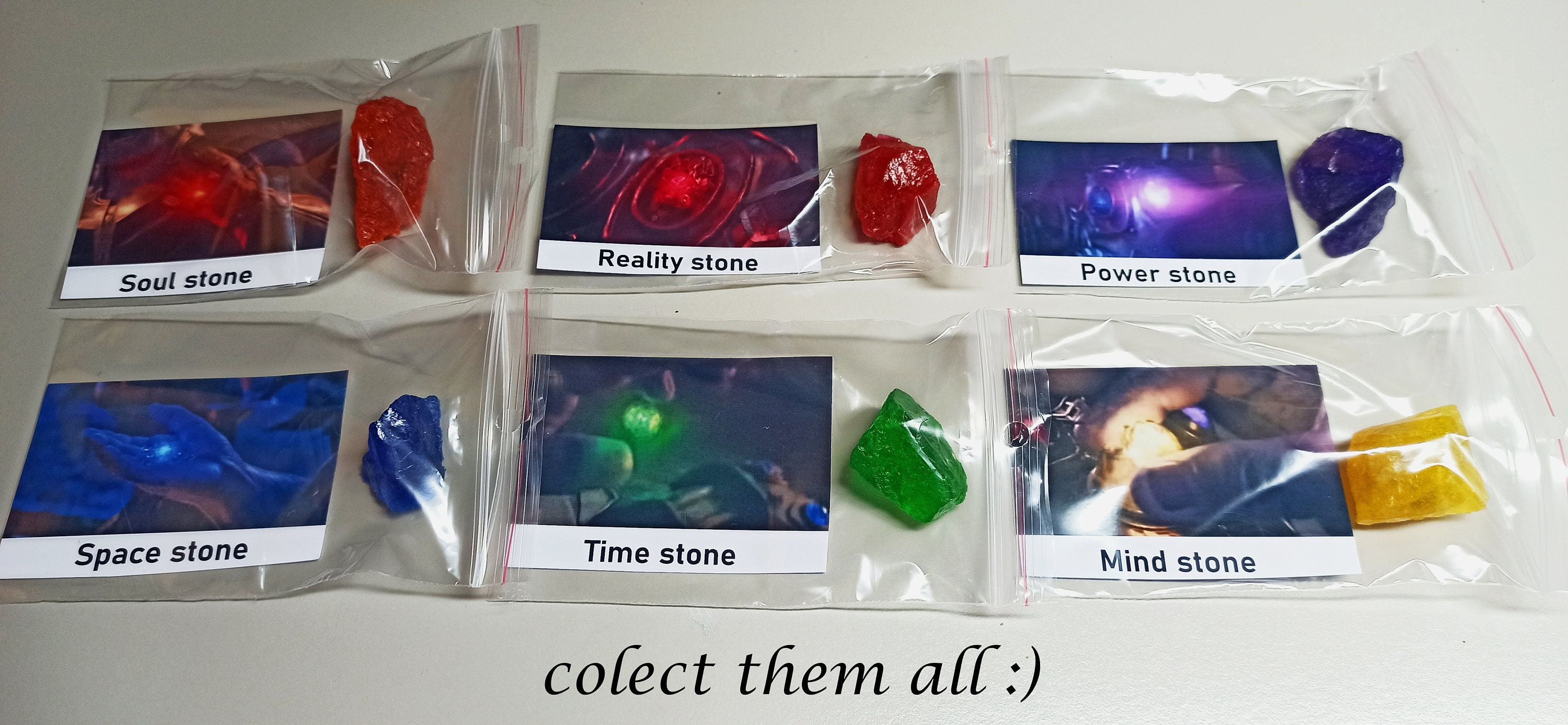 Thanos Infinity Power Stone Infinity Stones Real Shape Gem - Etsy