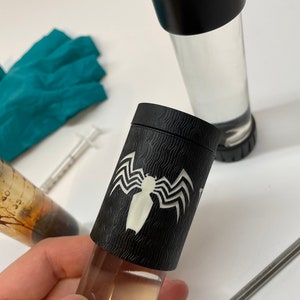 Venom Symbiote Laboratory Capsule, Real Life Venom Vial Life Foundation ...