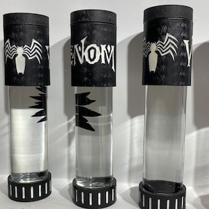 Venom Symbiote Laboratory Capsule, Real Life Venom Vial Life Foundation ...