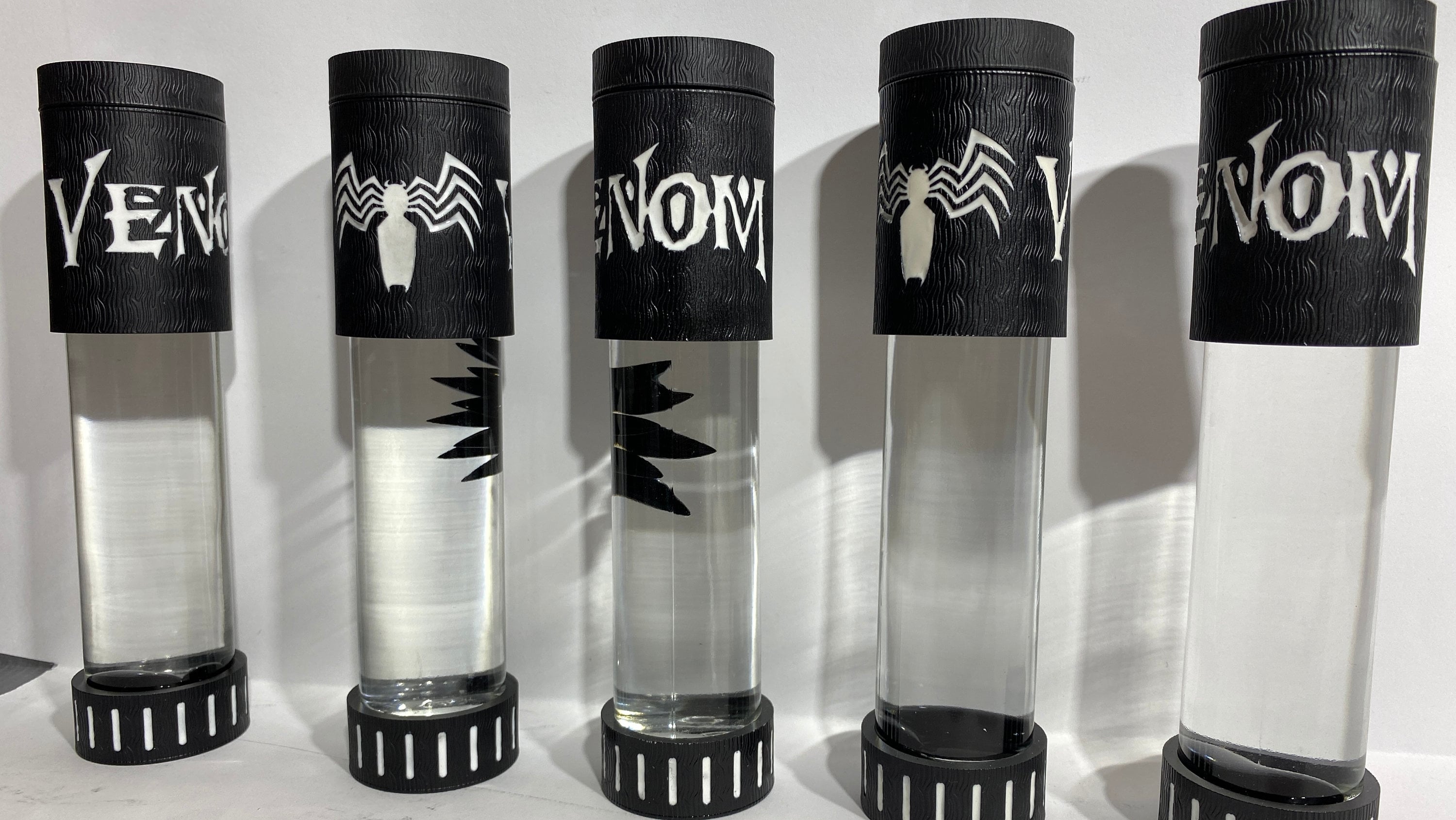 Venom Symbiote Laboratory Capsule, Real Life Venom Vial Life Foundation ...