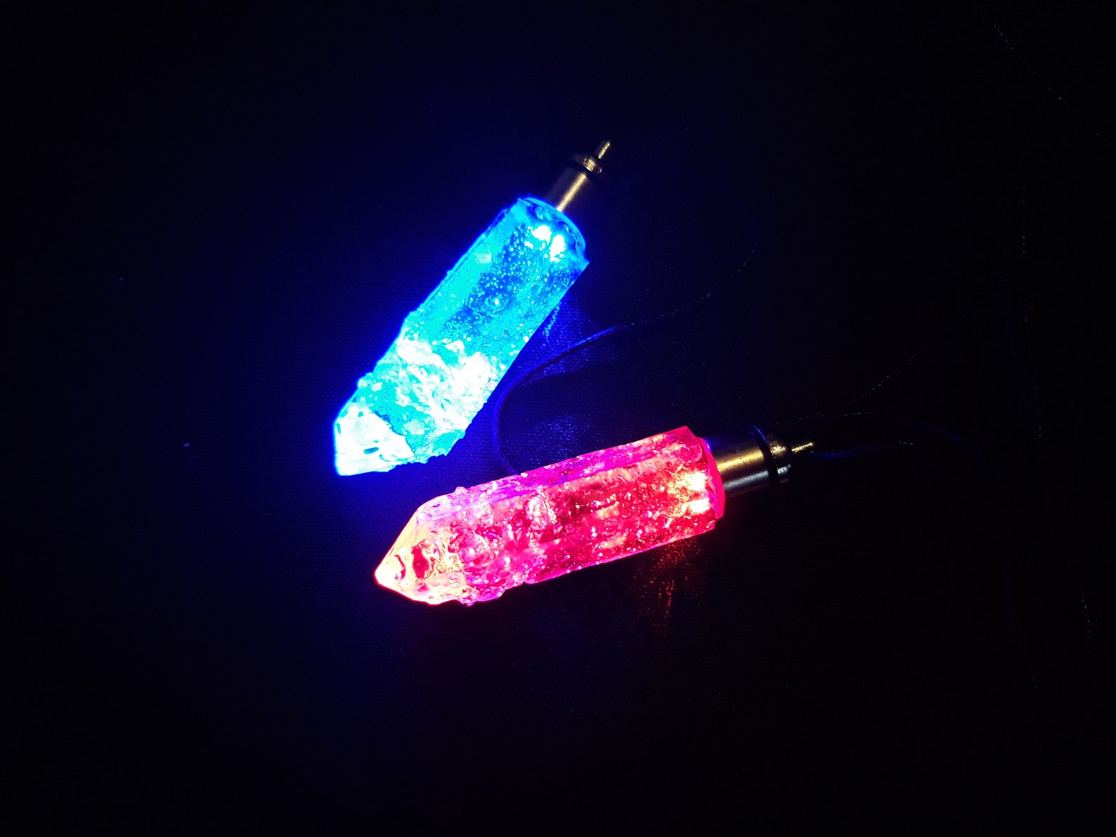 Star Wars Lightsaber Kyber Crystal 100 % Handcrafted Glowing - Etsy