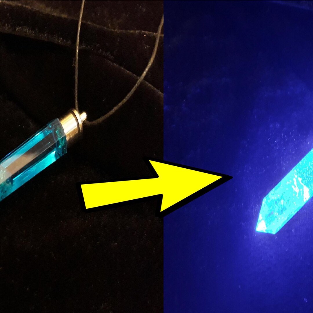 Star Wars Lightsaber Kyber Crystal 100 % Handcrafted Glowing Replica ...