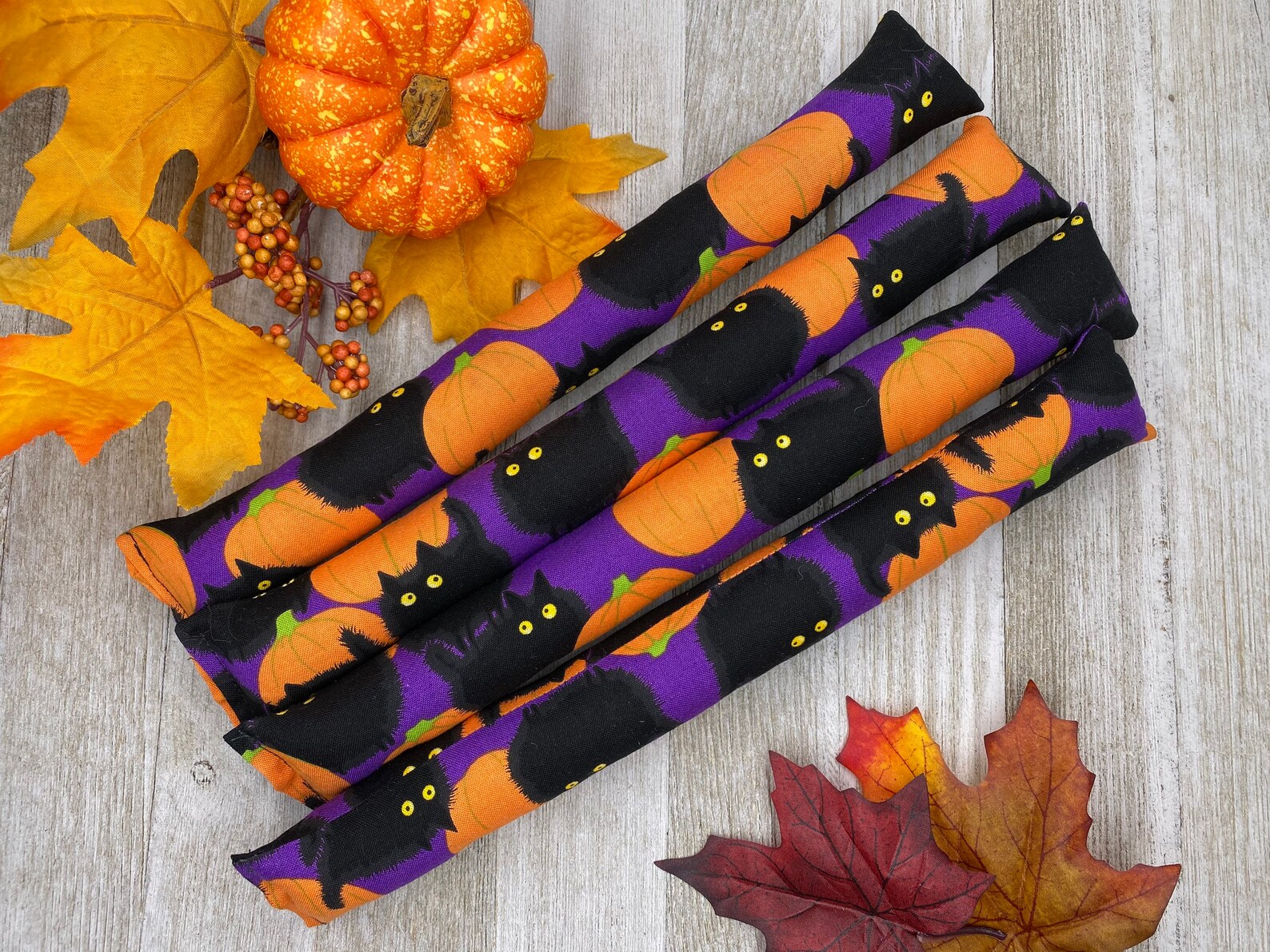 Halloween Cats Catnip Kicker Stick Cat Toys Halloween Cat | Etsy