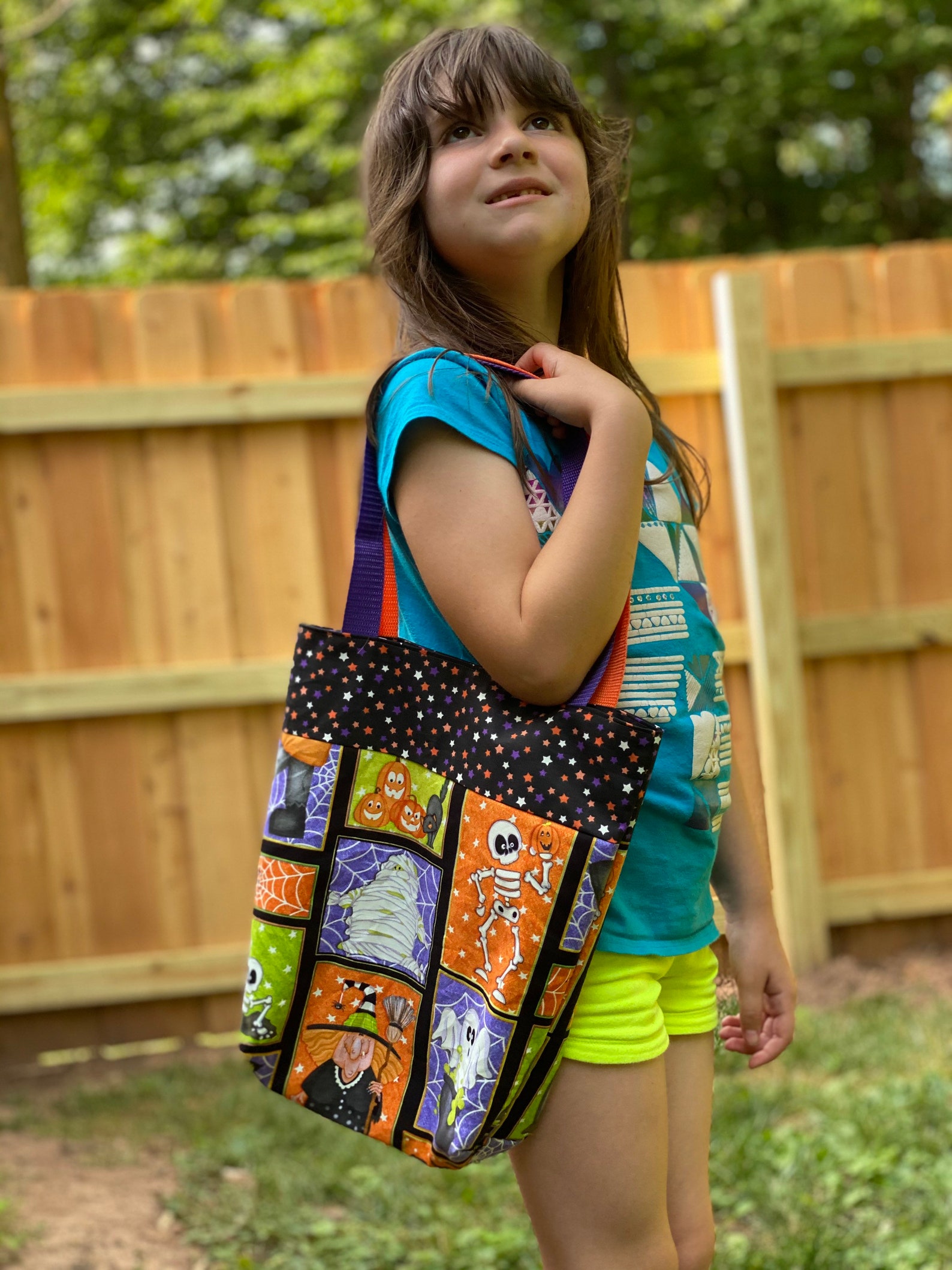 Kids Trick or Treat Candy Halloween Bag Childrens Trick or | Etsy