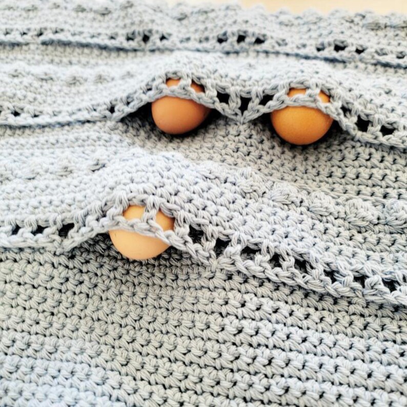 Crochet Egg Gathering Apron Pattern: Easy Chicken Farmer Design (PDF ...