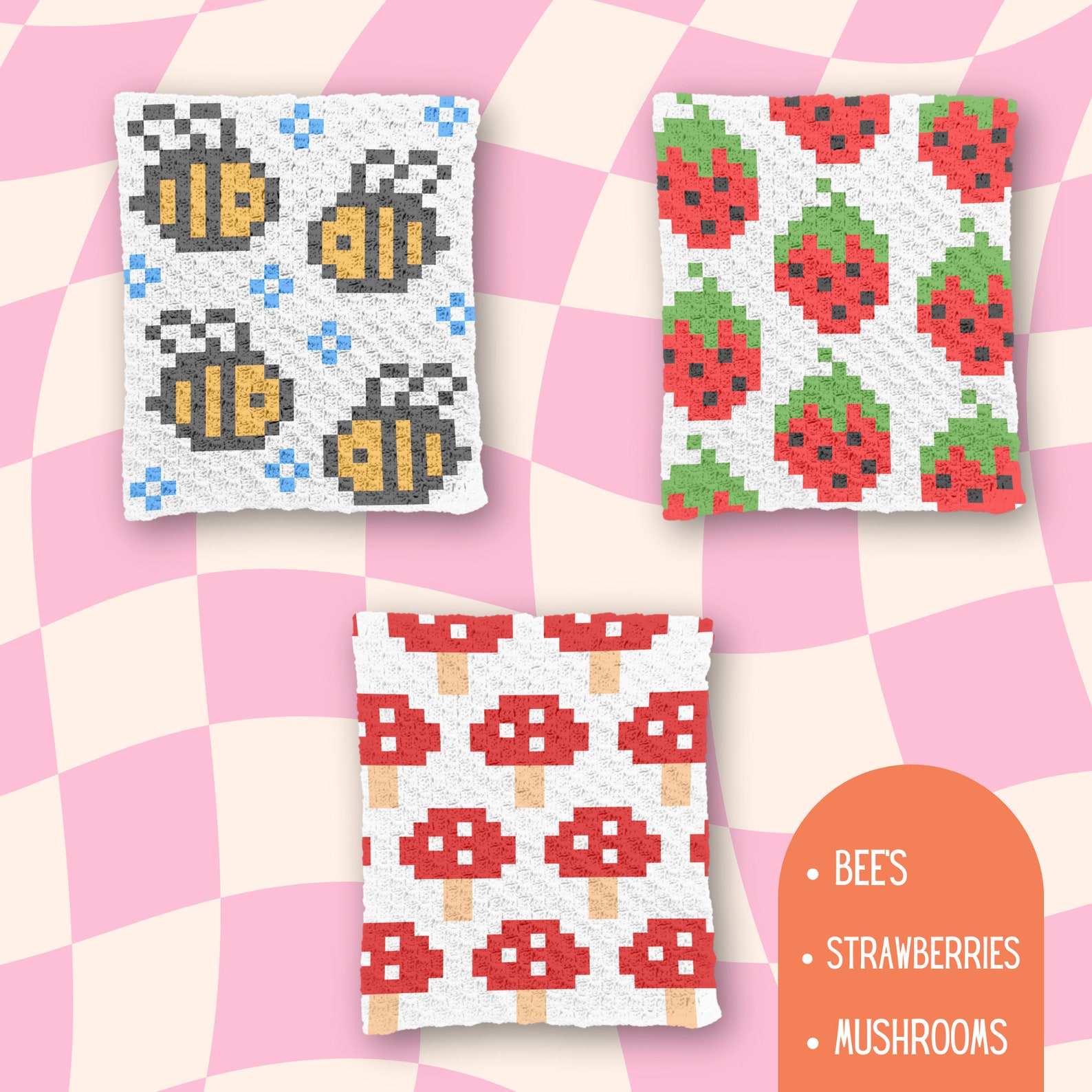C2C Crochet Baby Blanket Patterns: 21 Easy Designs (digital Download ...