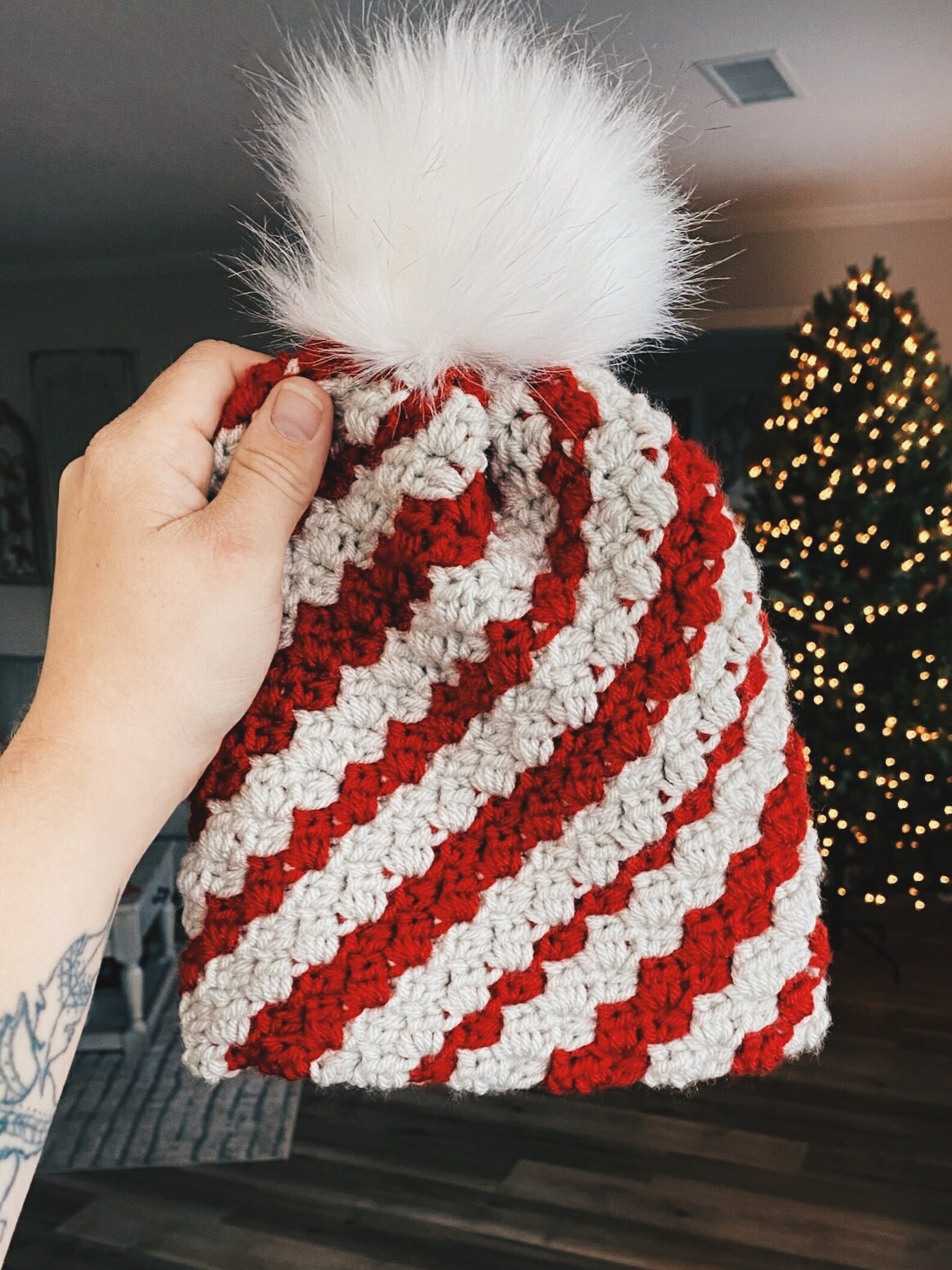 C2C Crochet Hat Pattern Bundle: Christmas Beanies (PDF Pattern) - Etsy