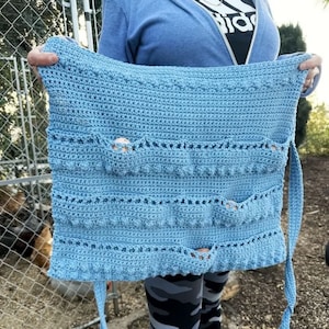 Crochet Egg Gathering Apron Pattern: Easy Chicken Farmer Design (PDF ...
