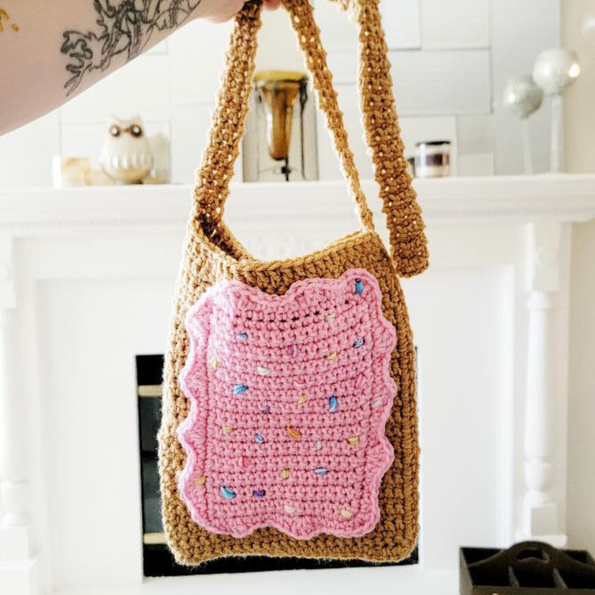 Crochet Toaster Pastry Purse Pattern, Kids Novelty Bag (PDF Pattern) - Etsy