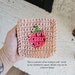 Crochet Pattern, Strawberry Square Crochet Pattern, Strawberry Bandana ...
