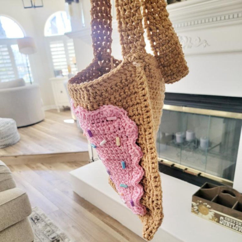 Crochet Toaster Pastry Purse Pattern, Kids Novelty Bag (PDF Pattern) - Etsy