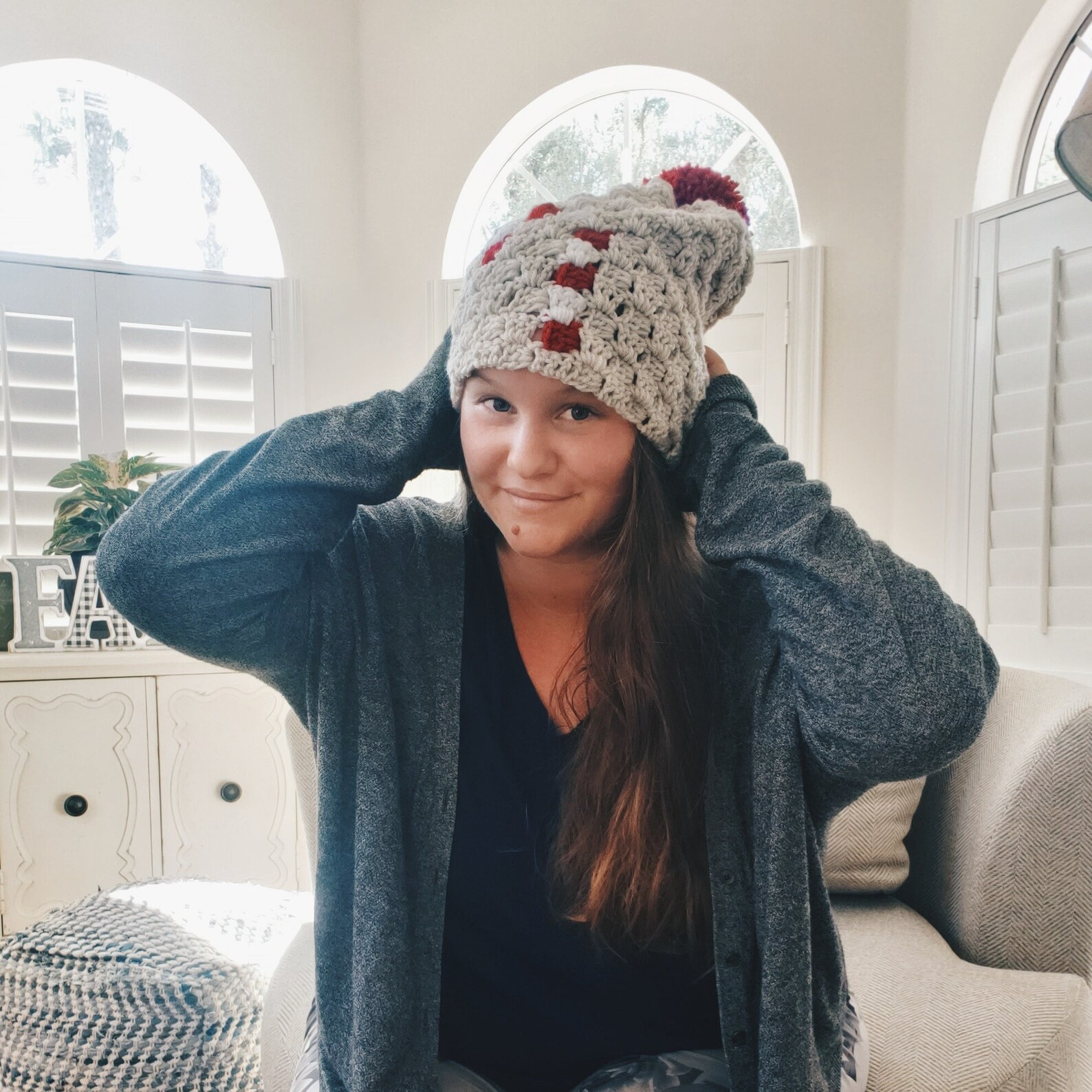 C2C Crochet Hat Pattern Bundle: Christmas Beanies (PDF Pattern) - Etsy