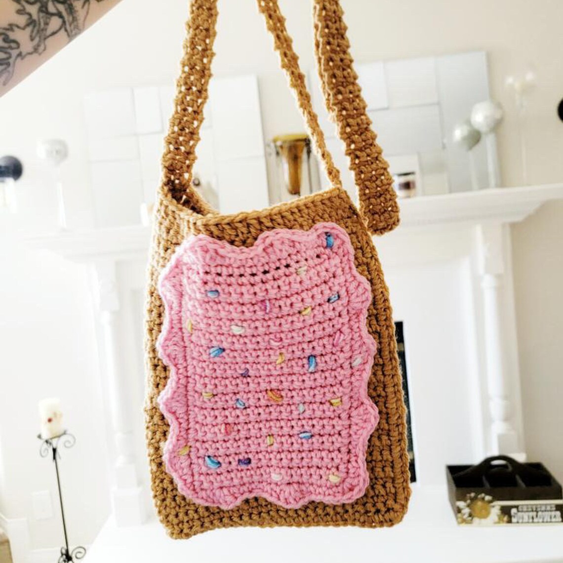 Crochet Toaster Pastry Purse Pattern, Kids Novelty Bag (PDF Pattern) - Etsy